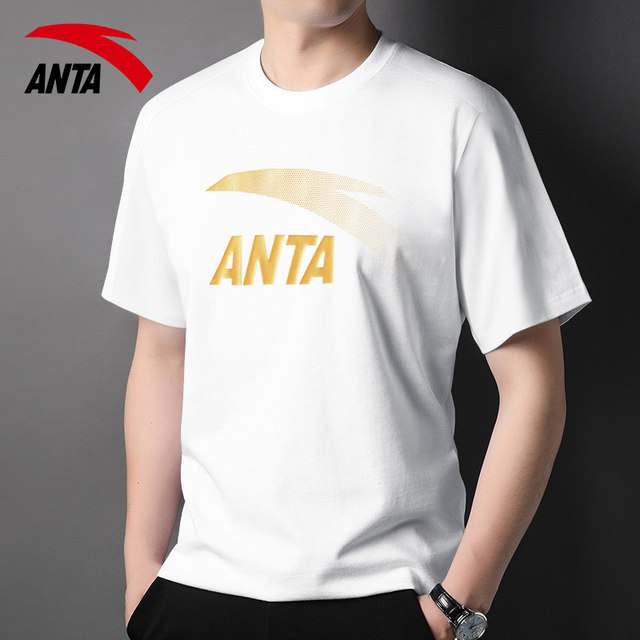 Anta short-sleeved men's autumn new clothes official flagship genuine T ...