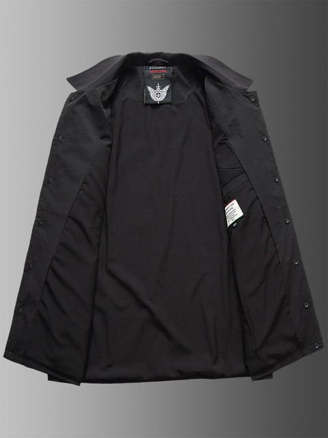 Plus size Men's Casual Laps jacket Plus Fat Loose Outwear Men's Single ...