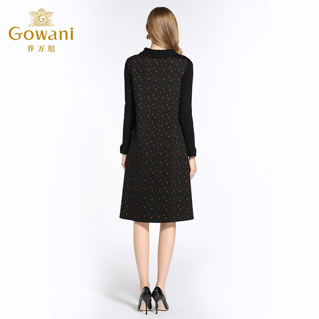 Giovanni dress women's mall winter new high-waisted loose half-high ...