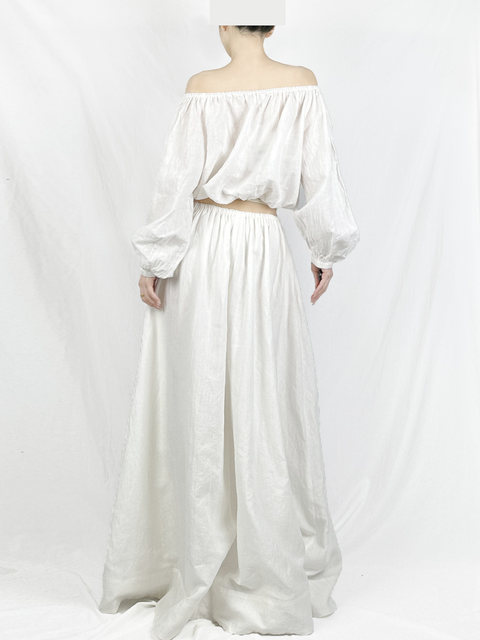 No February Flax Vacation Style Set 2025 Spring New Style Set for Women