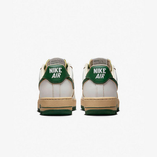 Nike women's shoes AIRFORCE1AF1 white and green Air Force One retro sneakers sneakers DZ4764-133