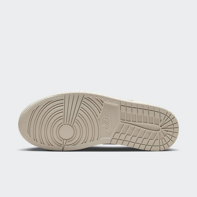 JORDAN Nike women's shoes 2024 autumn and winter new AJ1 rice brown ...