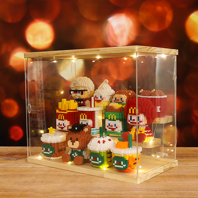 Gifts for food, snacks, children's puzzle KFC handmade toys 3D puzzle ...