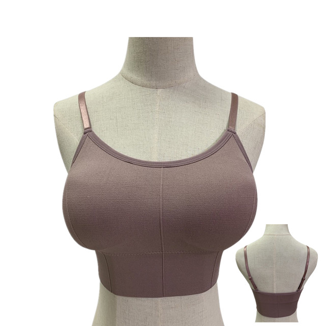 Beautiful back suspender sexy strapless vest female internet celebrity ...