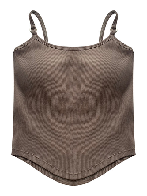 Spicy girl with chest pad camisole vest female summer new style ...