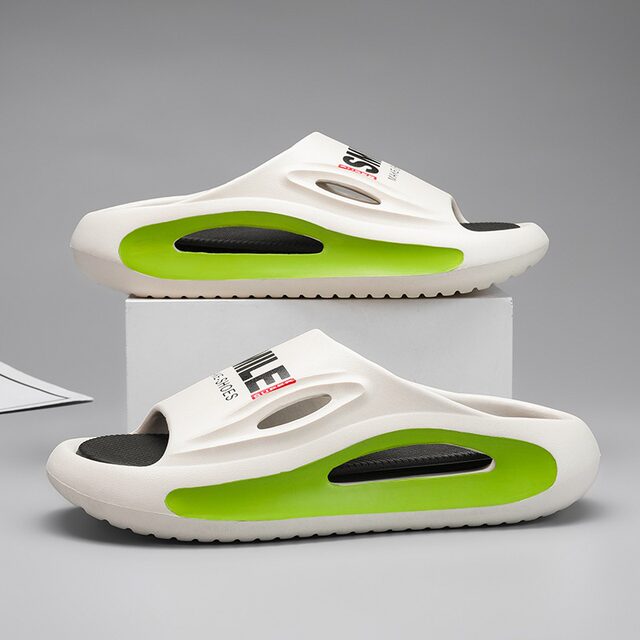 Slippers for men, summer outer wear, trendy sports basketball sandals ...
