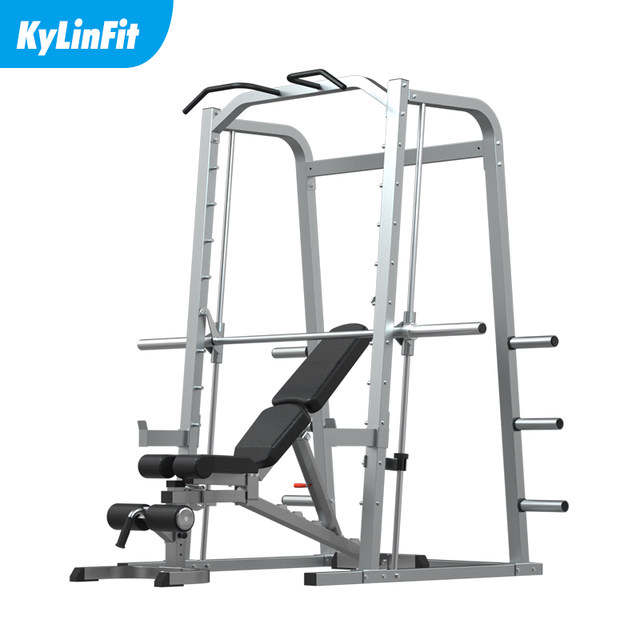 Multifunctional weightlifting bed home bench press squat frame frame ...