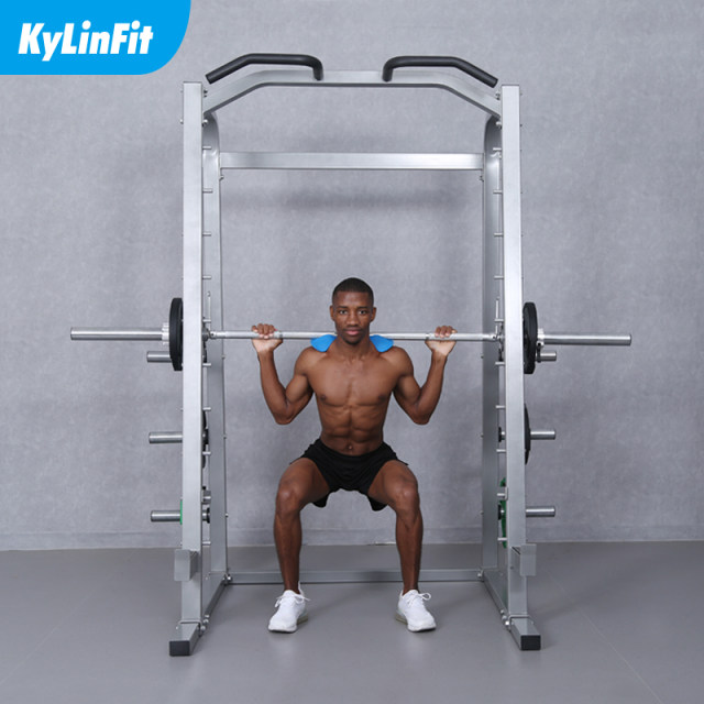 Multifunctional weightlifting bed home bench press squat frame frame ...
