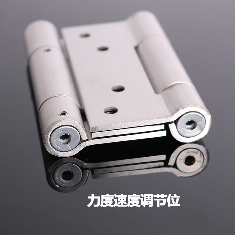 Free Door Hinge 4-Inch Stainless Steel Hydraulic Buffer Spring Two-Way ...