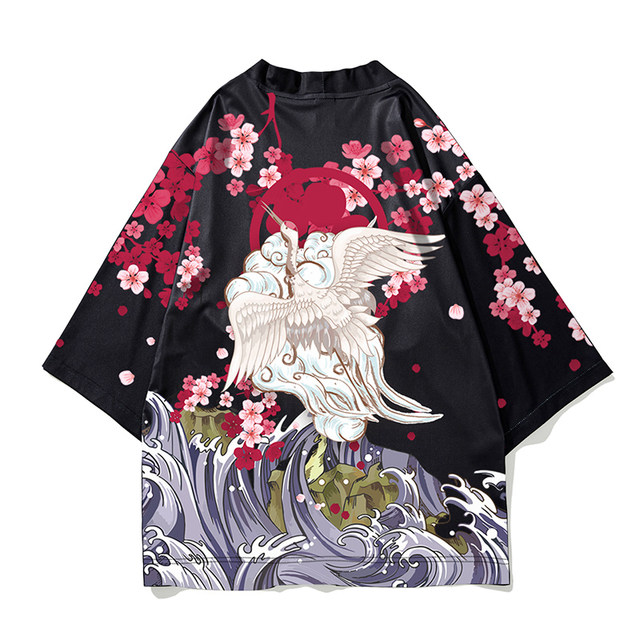 Kimura Sansha SANSYAS Chinese style retro crane Taoist robe Hanfu ...