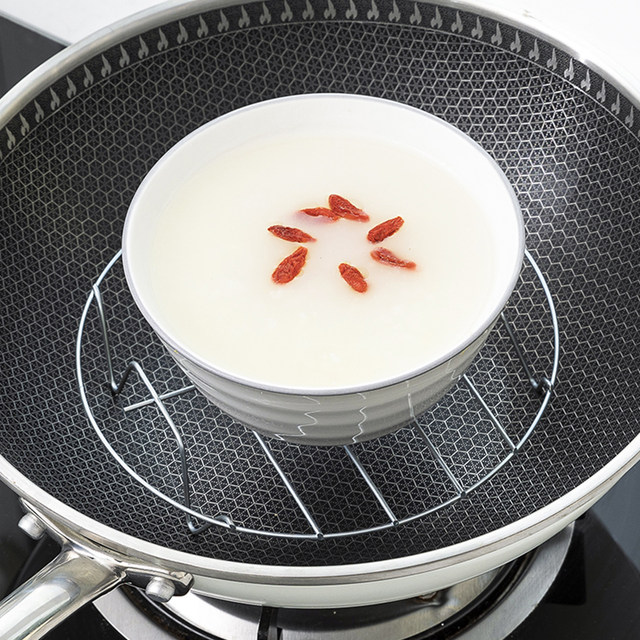 Kitchen supplies steaming rack stainless steel steaming vegetable rack ...