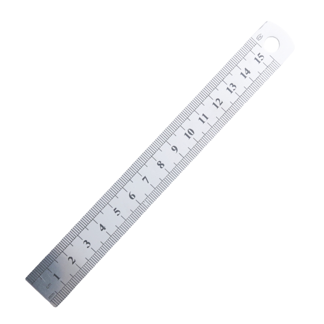 Steel ruler tool steel ruler 15cm/30cm/40cm stainless steel measuring ...