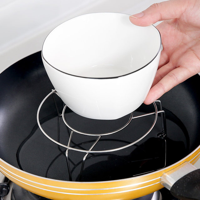 Kitchen supplies steaming dish steaming rack multi-purpose stainless ...