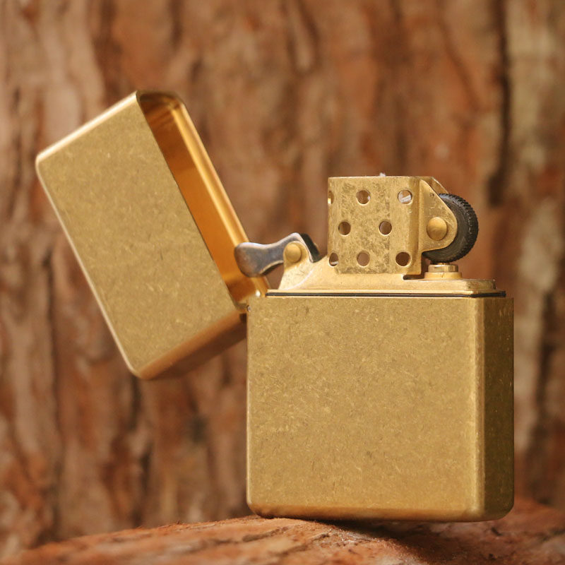 Zorro Heavy-Duty Copper Kerosene Lighter - Retro Windproof Armor Shield ...