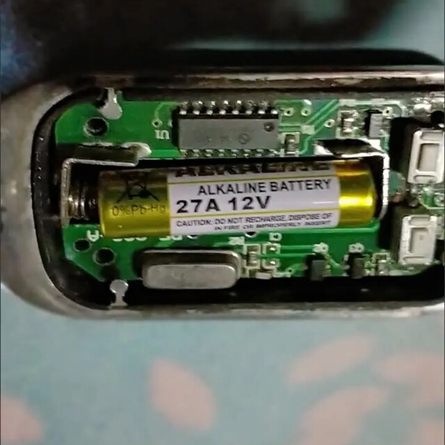 12V23A electric rolling shutter door remote control key battery rolling ...