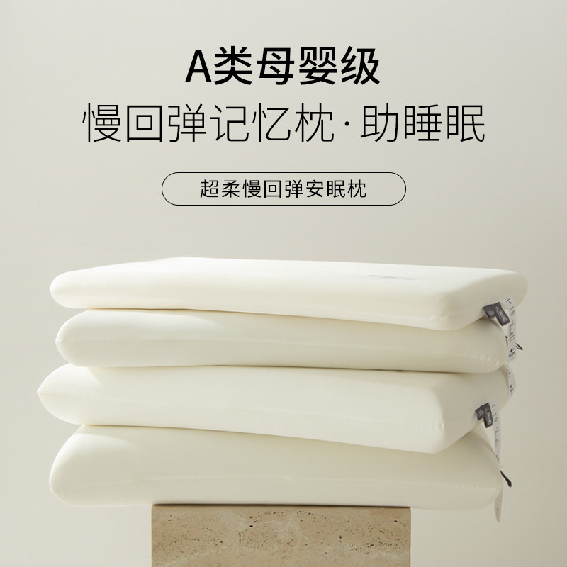 Ya Hotel Deep Sleep Memory Foam Pillow | Soft Rebound | Non-Collapse ...