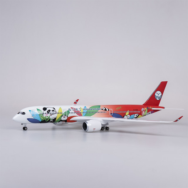 Sichuan Airlines Panda Sichuan Airlines aircraft model Airbus A350 ...
