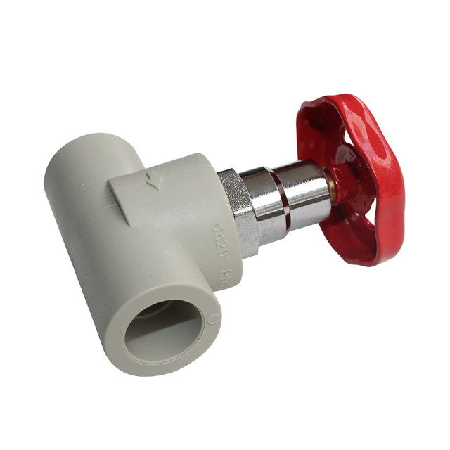 ppr water pipe accessories valve 4 points dn25 water stop valve dn50 ...