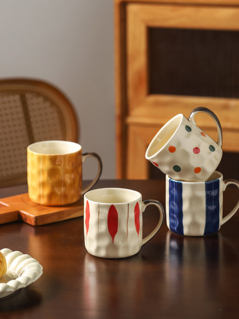 Kawashima House Couple Mark Cup Advanced Light -level Luxury Female ...