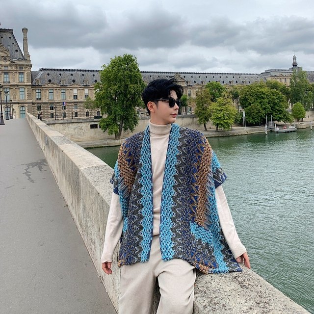 Chic Hanfeng Chinese national style retro tingling sweater coat male ...