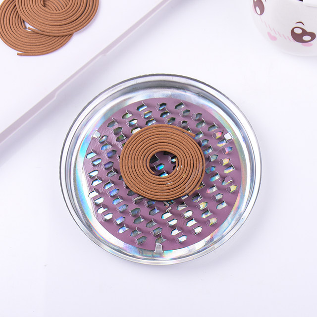 Stainless steel mosquito coil rack household sawtooth grid fire ...