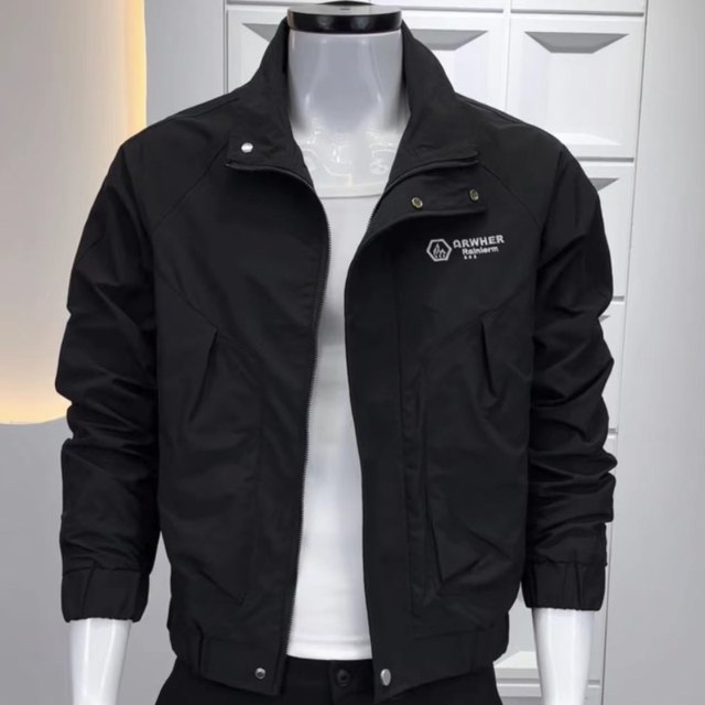 American -style vertical jacket tide men's small size men's jacket men ...
