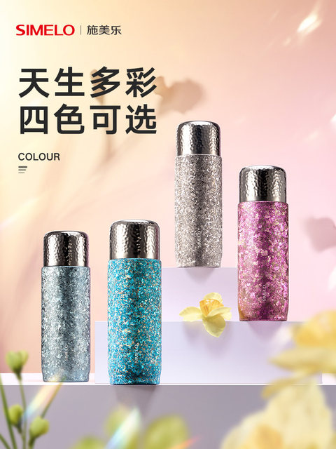 Simelo pure titanium thermos cup for men's high-end titanium cups large capacity portable tea ...