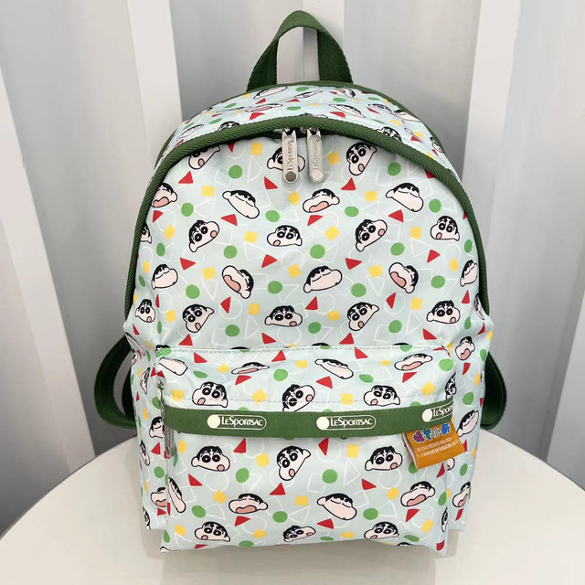2024 New Women's Bag Crayon Shin-chan Backpack Fashionable Fun Printed ...