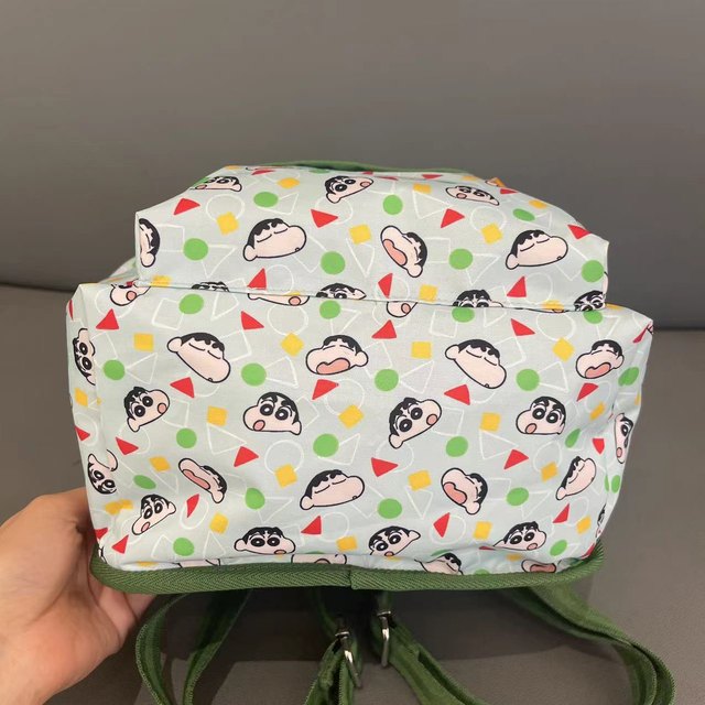 2024 New Women's Bag Crayon Shin-chan Backpack Fashionable Fun Printed ...