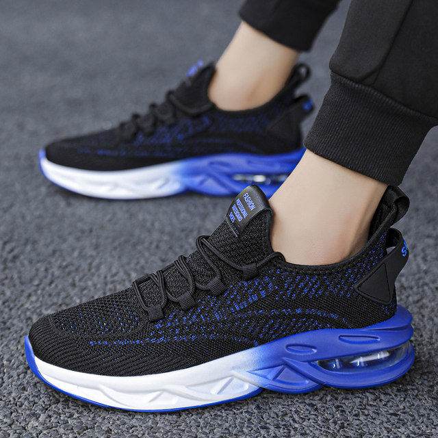 New men's shoes spring and autumn breathable net shoes men's sneakers ...