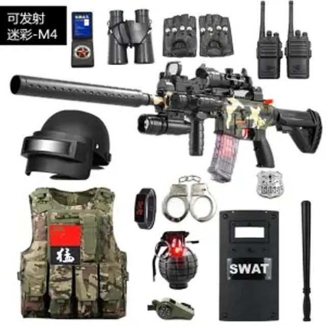 Children's Little Police Toy Set Black Cat Sheriff Hat Boy Special ...