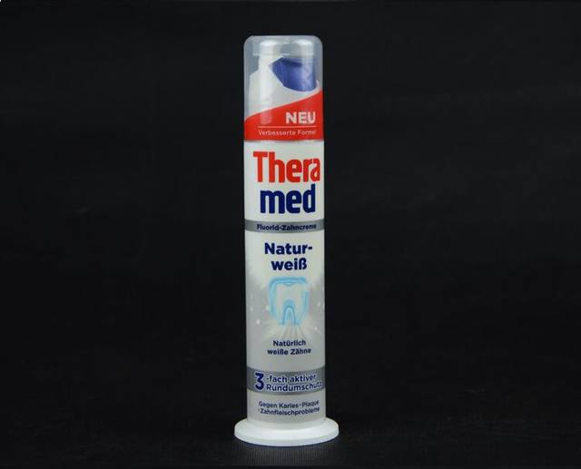 German original Henkel toothpaste fresh breath deep cleaning press ...