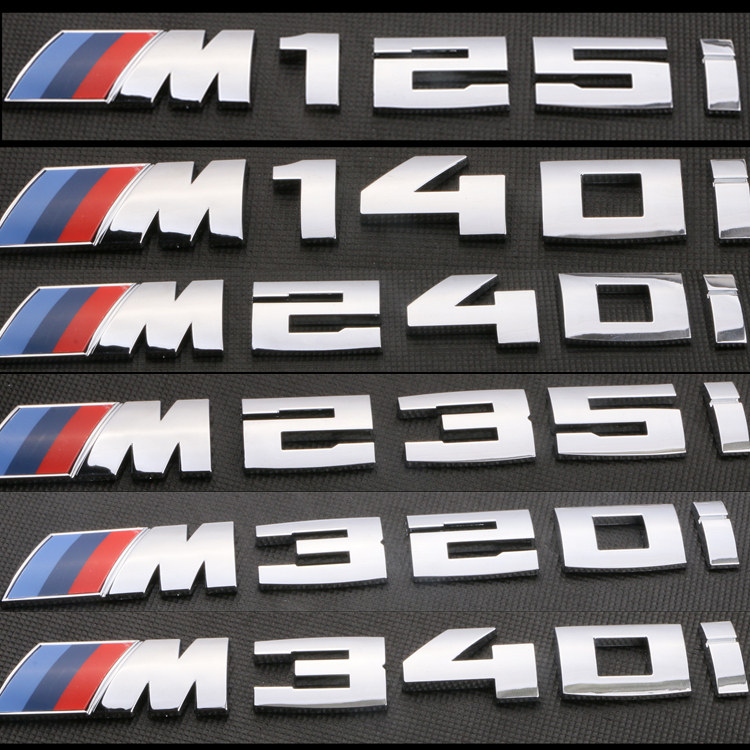 BMW M Digital Standard Car Mark - M140i, M340i, M540i, M550i, M760Li ...