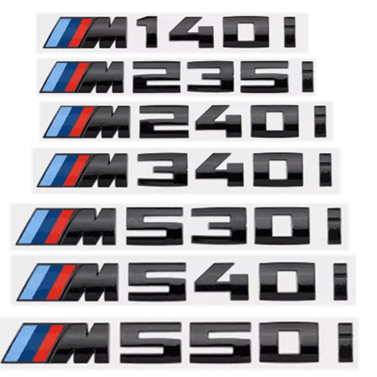 Logotipo BMW M - Emblema de Coche Personalizado para las Series 1 3 5 7
