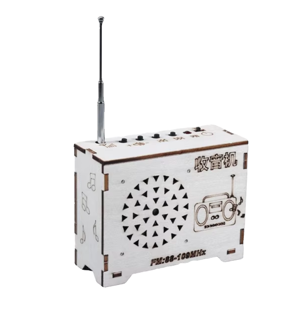 Science and technology small production diy handmade radio children's ...