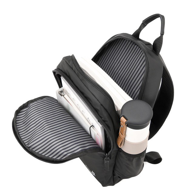 Small backpack men's casual business simple travel college student bag ...