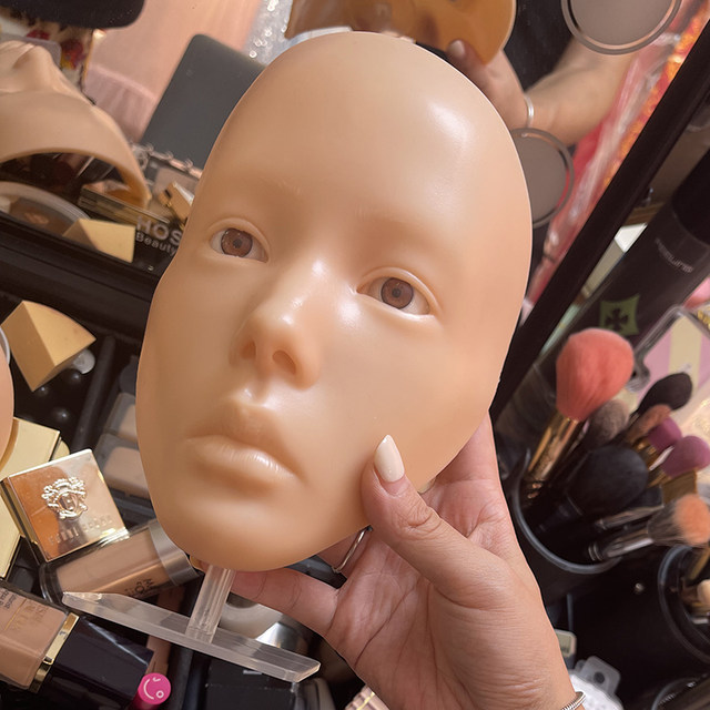 Full face makeup practice panel makeup practice artifact mask beginners ...