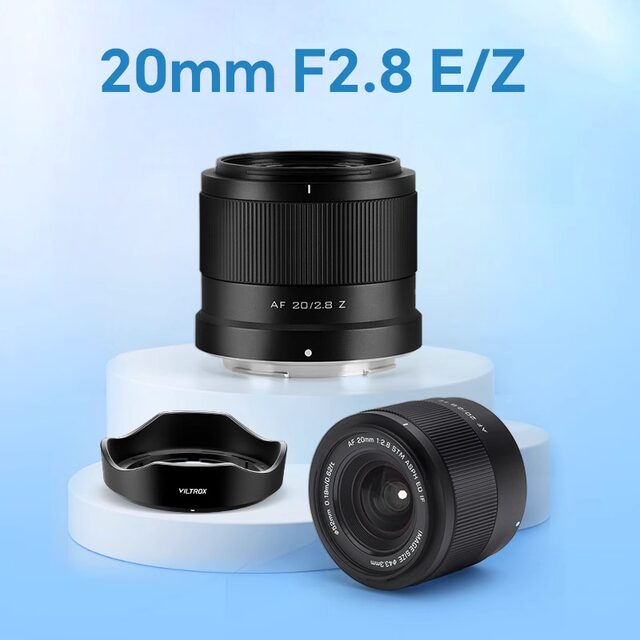 Vitrox 20mmF2.8 full-frame automatic lens is suitable for Sony FE mount ...