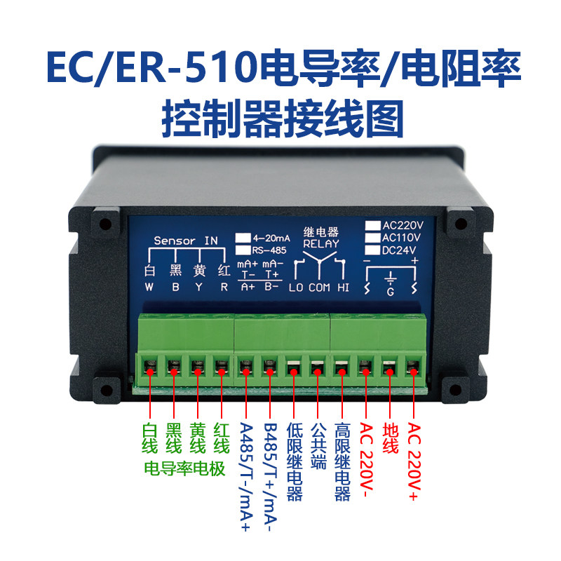 Online guide rate instrument Pure water detection TDSEC meter guidance ...