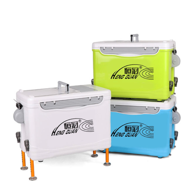 Hengguan's new 30-liter fishing box, multi-functional table fishing box ...