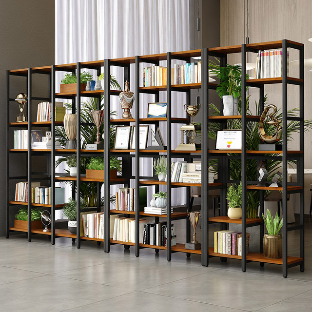 Partition rack company home screen iron bookshelf display rack office ...