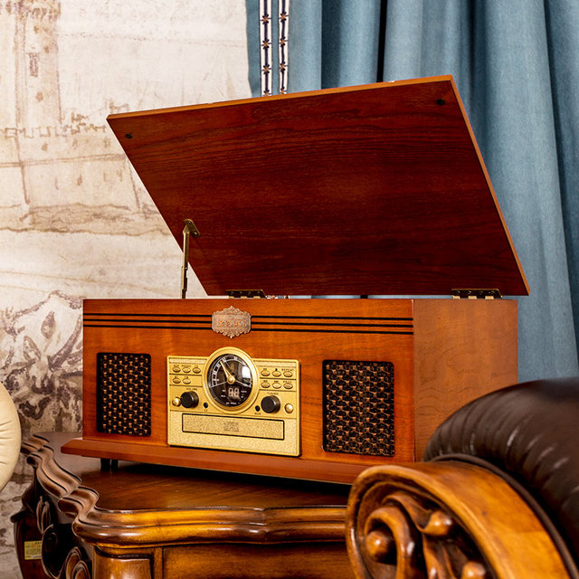 Lidan vinyl record player CD all-in-one LP record player gramophone ...