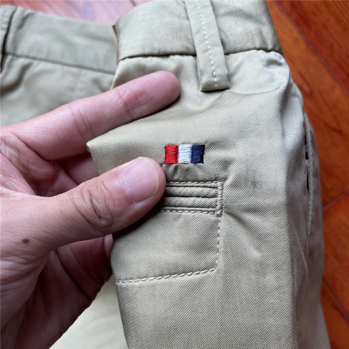 Summer beef! 54% Tianshi fabric, light and thin style with cool khaki ...