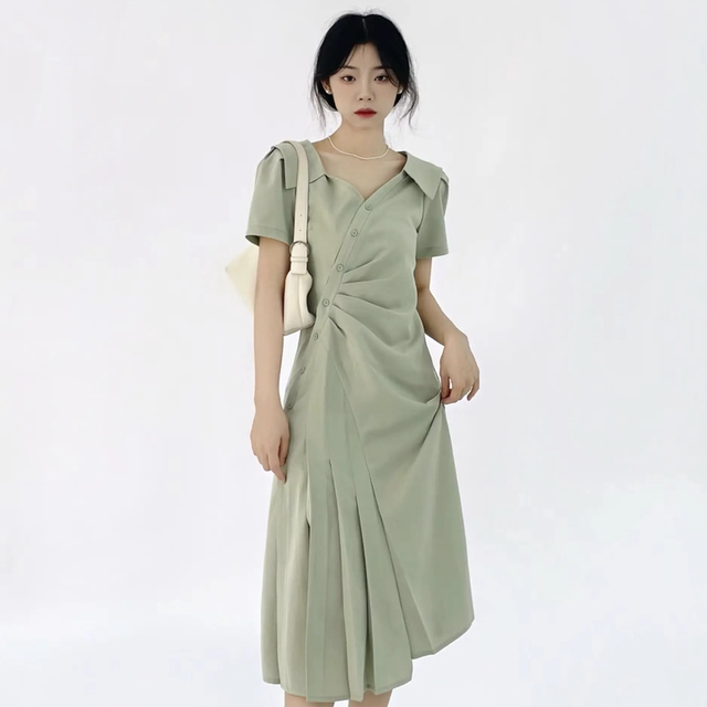 Special price clearance for super long skirt to ankle niche design 175 ...