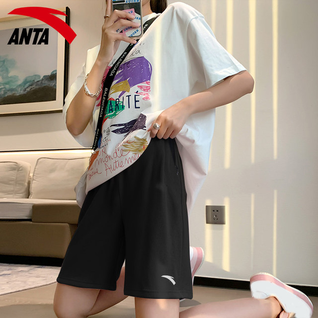 ANTA sports shorts for women spring and autumn new style quick-drying ...