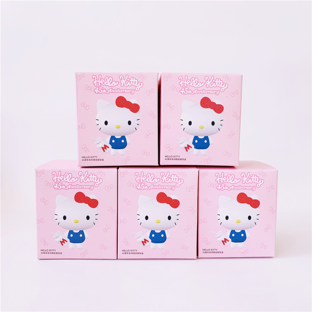 Miniso hello kitty 45. aastapäeva piiratud väljaandega pimekarp | ehtne ...