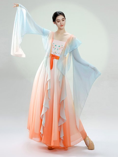 Xia Hui's daughter's love is the same classical dance ancient style ...