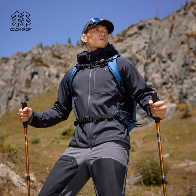 KOLONSPORT Kolon Sports Jacket Water-repellent Outdoor Casual Clothing ...