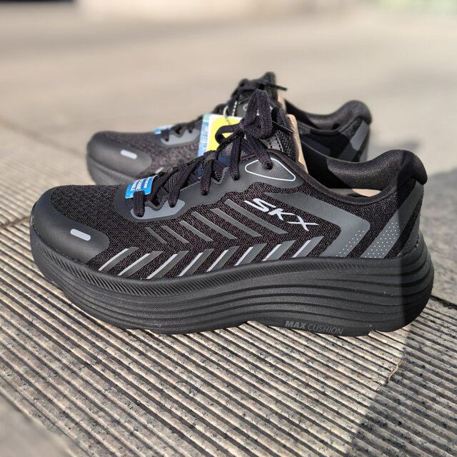 Peng Ju Skechers Skecci 25 new man increases high and comfortable black ...