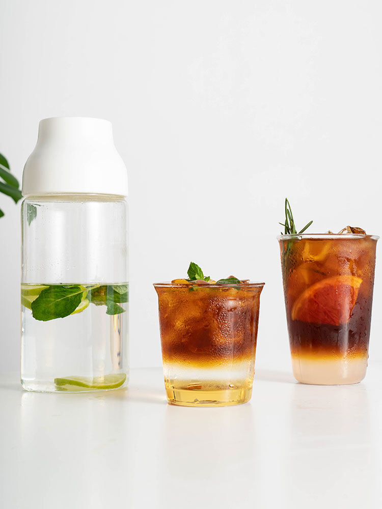 Kinto Glas - Japanischer Latte, Kaffee & Tee - Transparent